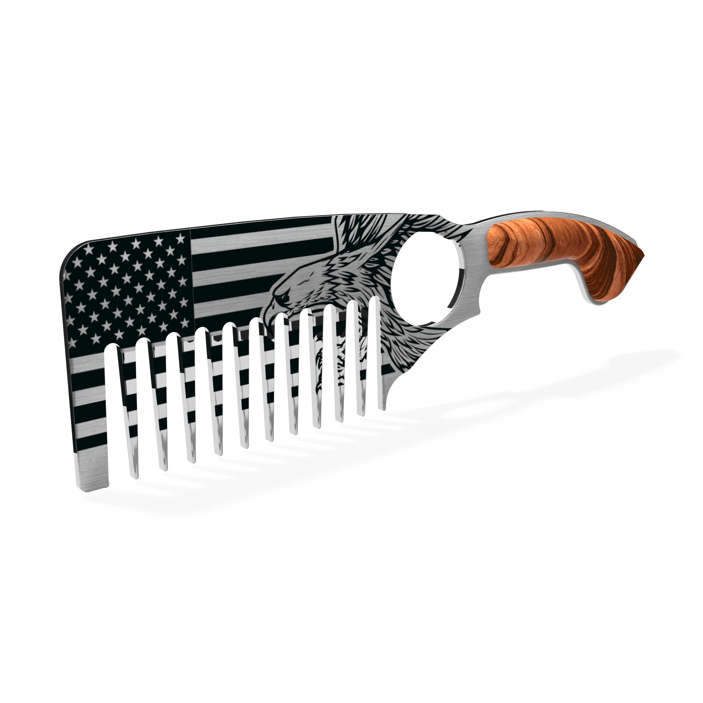 America Beard Comb – Ironwood Grooming